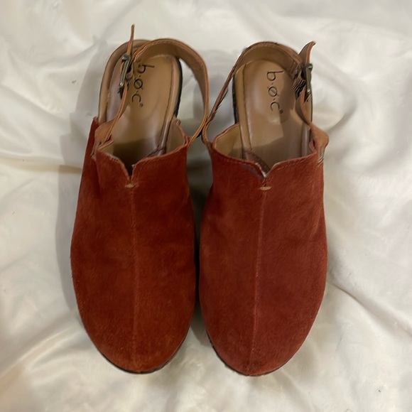 Børn | Shoes | Boc Womens Rust Platform Clogs Mules Shoes Adjustable ...